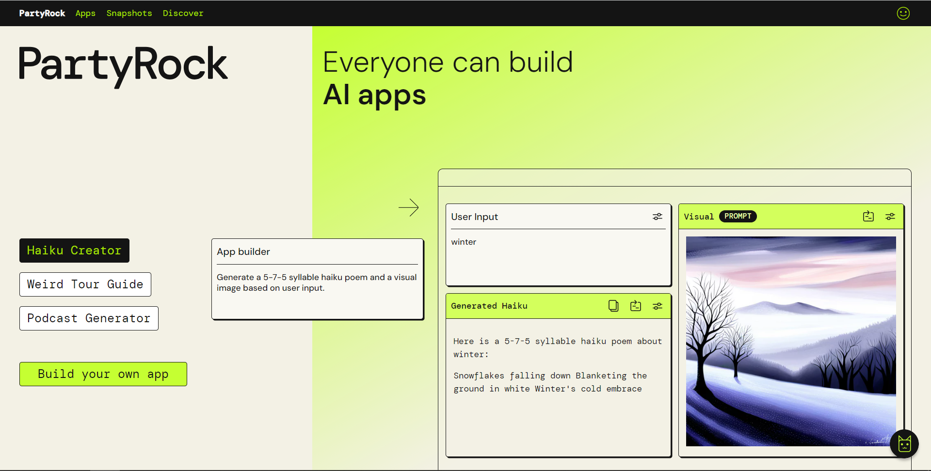 え、これが全部無料？ 誰でも遊べるAWSの生成AIサービス「PartyRock」 文系記者が使い倒す - ITmedia AI＋