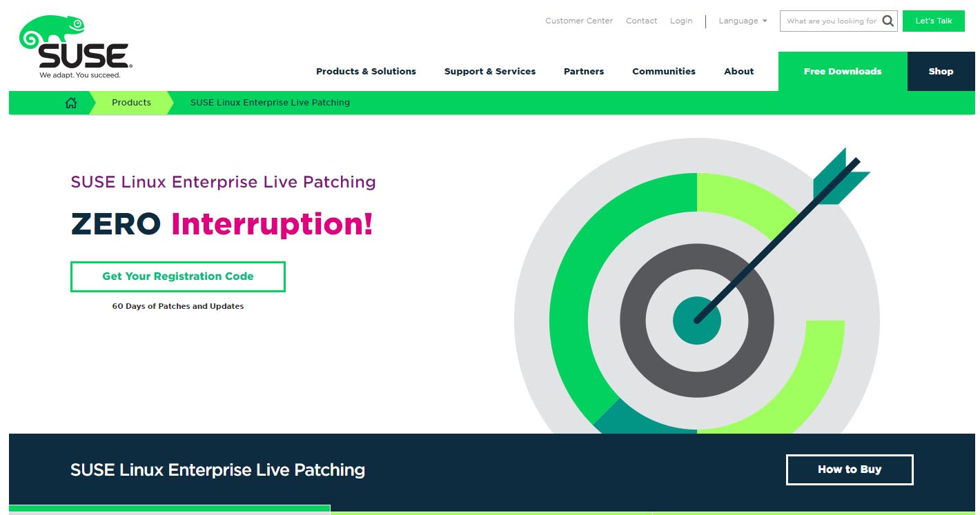 SUSE、再起動なしにパッチを適用できる「SUSE Linux Enterprise Live Patching」を投入：SAP HANAでのリアルタイムデータ分析／高可用性システムの需要に ...