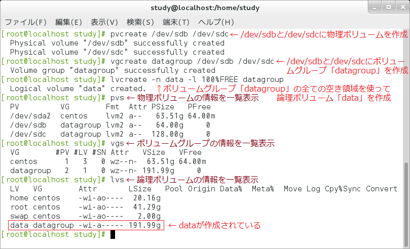 pvcreate 】コマンド――物理ボリュームを作成する：Linux基本コマンドTips（335） - ＠IT