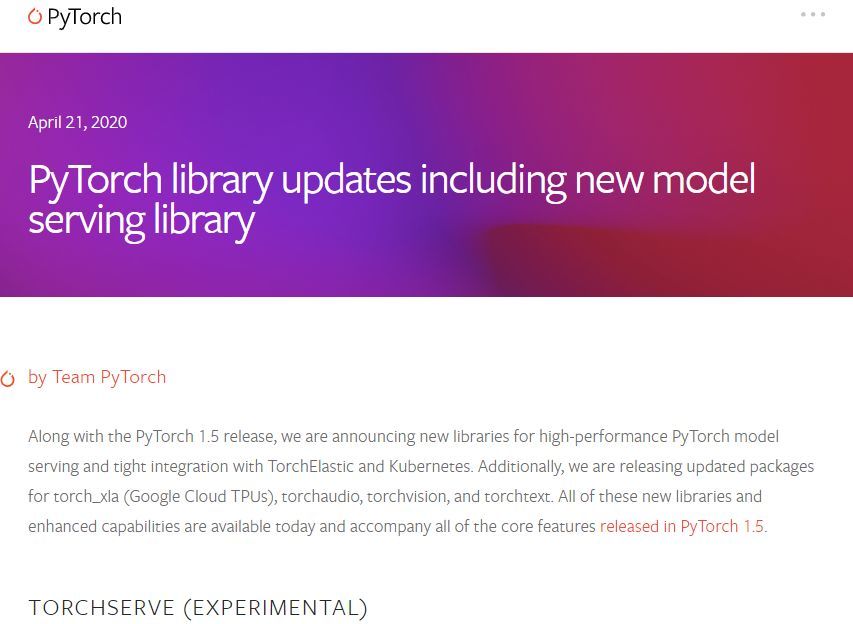 AWSがFacebookとPyTorchのモデルサーバライブラリTorchServeを開発、トヨタのTRI-ADも採用：モデルの本番利用を容易に - ＠IT