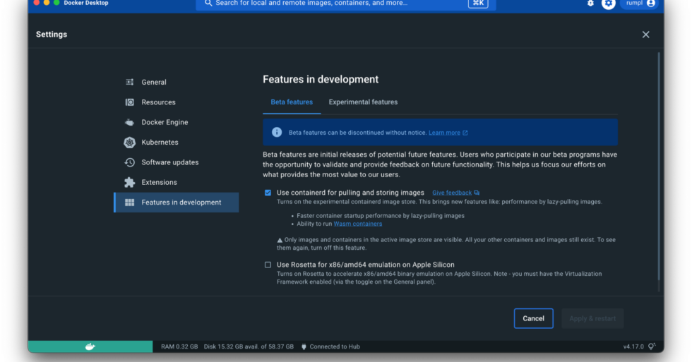 [B! WebAssembly] Docker DesktopでWebAssemblyコンテナが実行可能に 「Docker+Wasm Technical Preview 2」公開
