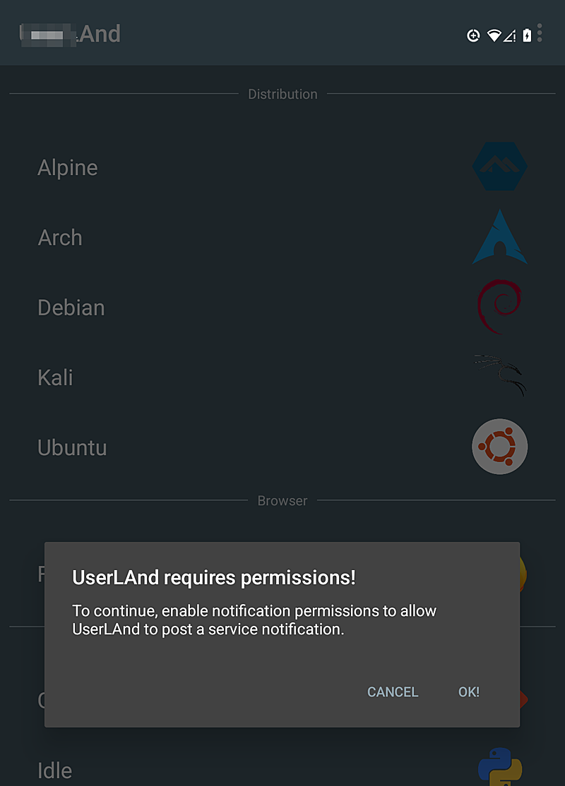 「ここでLinuxが使えたら」を解決するAndroidスマホでLinuxを実行する方法 (l_wi-androidlinuxterm15.png) - ＠IT