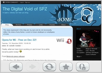 Opera、Wii用ブラウザを提供開始 - ITmedia エンタープライズ