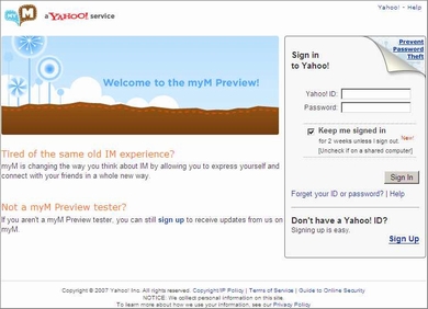 米Yahoo!、IMをSNS化？――「myM」のプライベートβスタート - ITmedia エンタープライズ
