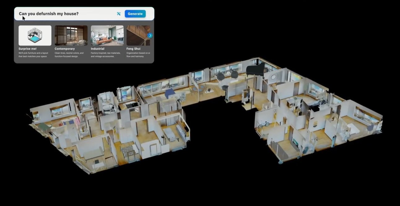Matterportに生成AIを実装した「Genesis」を年内リリース チャットだけで3Dモデルの設計変更を自動化：ジェネレーティブデザイン（1/2 ページ） - BUILT