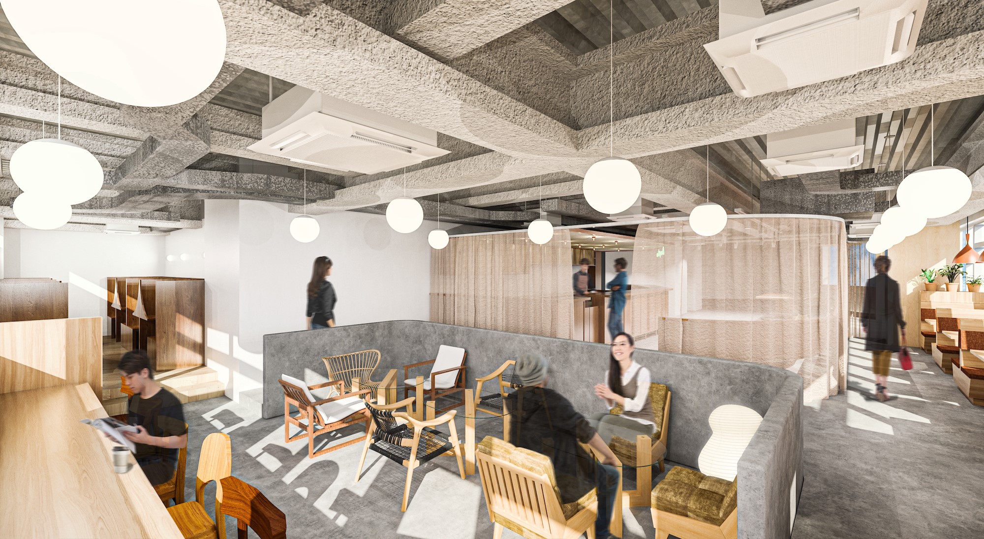 「下北線路街」に新施設 ラウンジやミニシアターに加え4つの飲食店が進出：（tefu） lounge（1/2 ページ） - ITmedia ビジネスオンライン