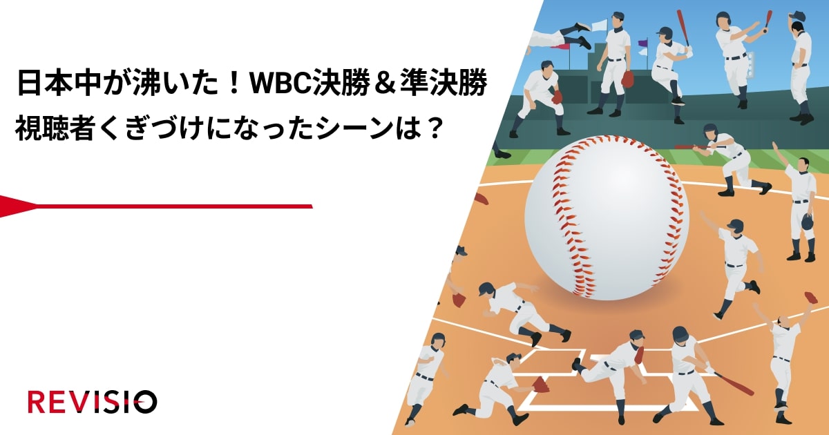 WBC決勝の視聴者注目度 「日本VS.アメリカ」で最も注目された場面は？（2/2 ページ） - ITmedia ビジネスオンライン