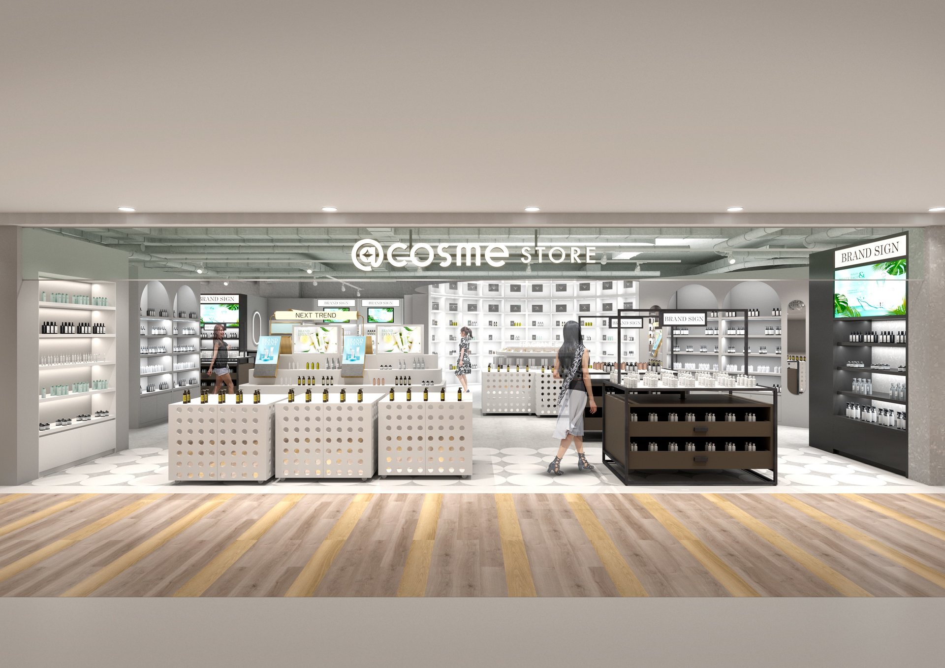 「@cosme STOREアミュエスト 博多店」リニューアル 再開発による集客拡大狙い、売り場面積を3倍に - ITmedia ビジネスオンライン
