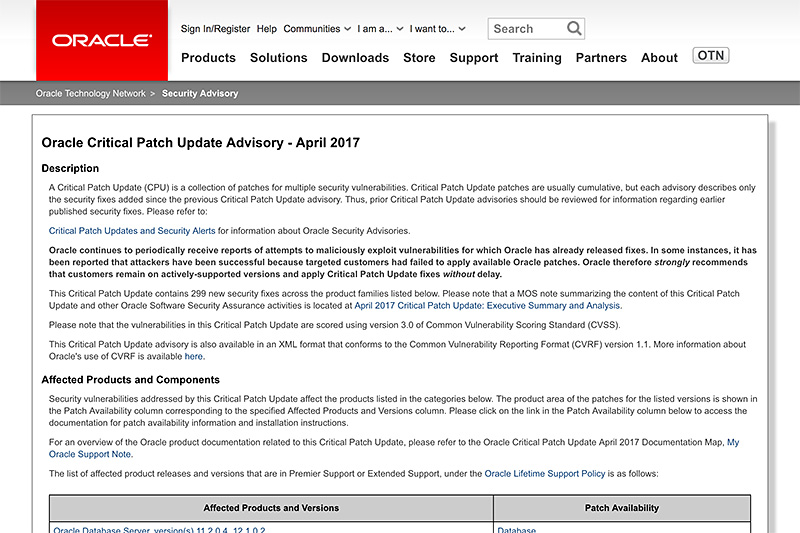 米Oracle、Javaなどの定例パッチを公開 FusionやMySQLに極めて深刻な脆弱性 - ITmedia エンタープライズ