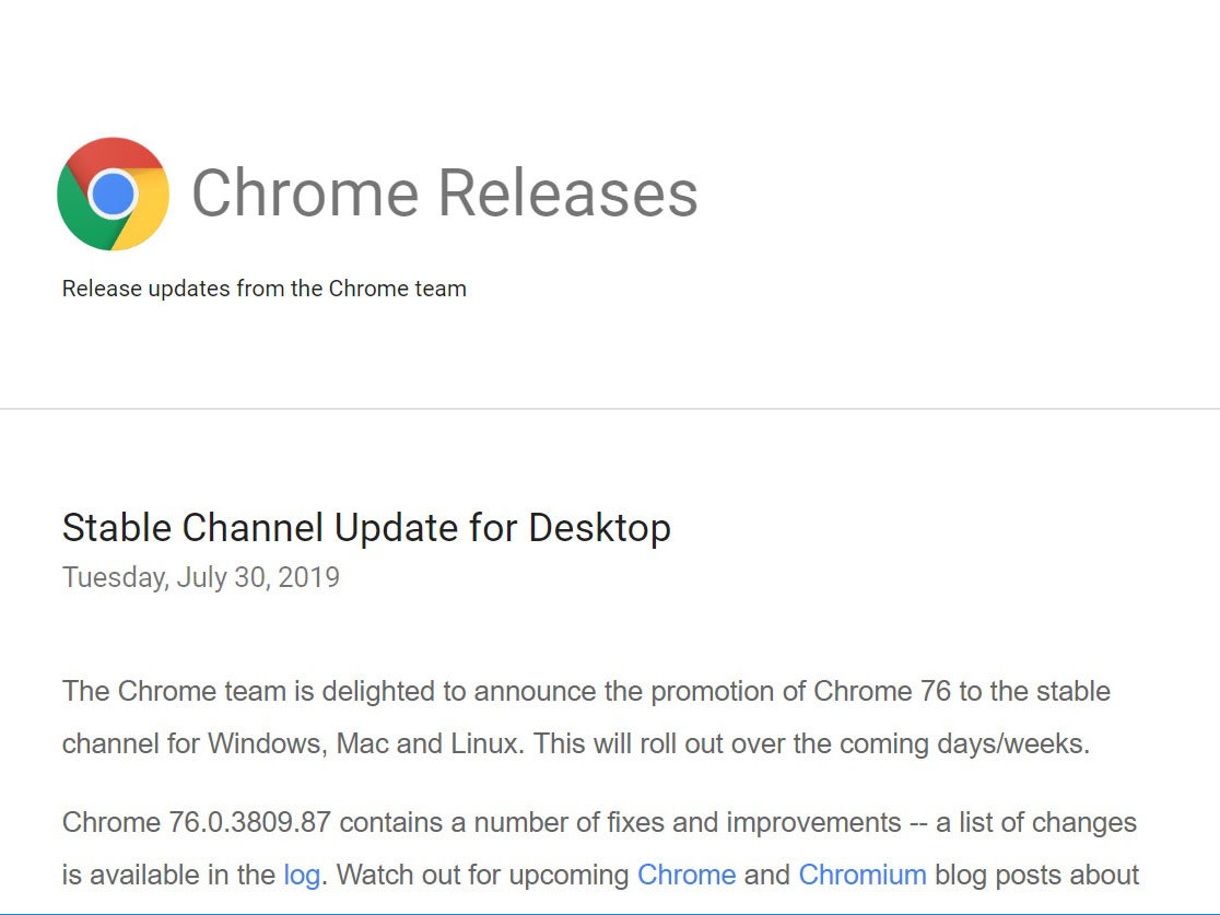 「Chrome 76」が安定版に、Flashはデフォルトでブロック - ITmedia エンタープライズ