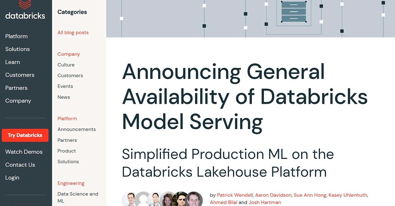 Databricks Model Servingが正式リリースに - ITmedia エンタープライズ