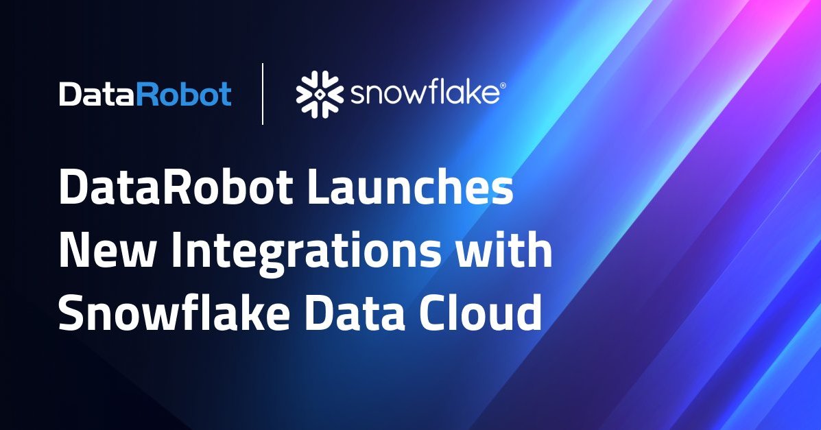 SnowflakeとDataRobotがネイティブ統合 データ移動なしでAIモデル運用 - ITmedia エンタープライズ