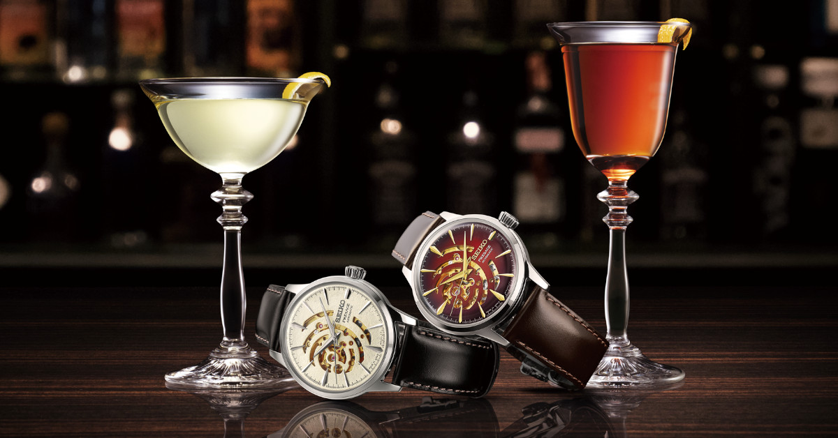 「セイコー プレザージュ」×名工のカクテル クラシカルな趣を残す「東京」を表現 銀座 STAR BARとのコラボモデルを数量限定販売 ...