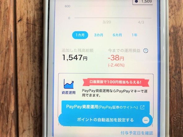 【ポイ活】PayPayの「ポイント運用」をやってみた 1カ月間継続した結果は？ 5つのコースで「PayPayポイント」を運用 - Fav-Log by ITmedia