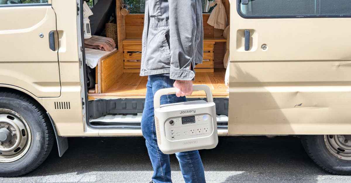 【車中泊】大容量で高出力、しかもおしゃれ Jackeryの「最新ポータブル電源」を使ってみた（2/2 ページ） - Fav-Log by ...