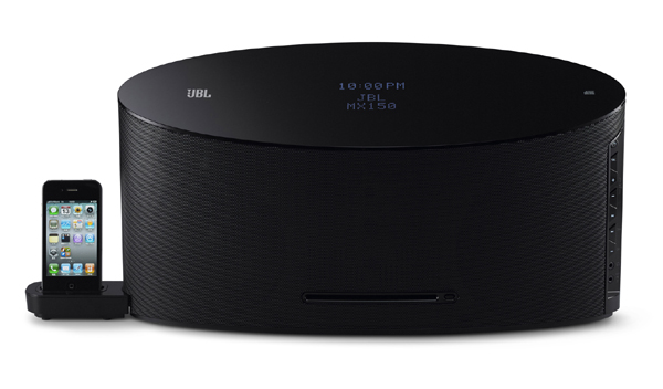 ハーマン、iPhone/iPodドック搭載の一体型オーディオ「JBL MX150」発売 - ITmedia NEWS
