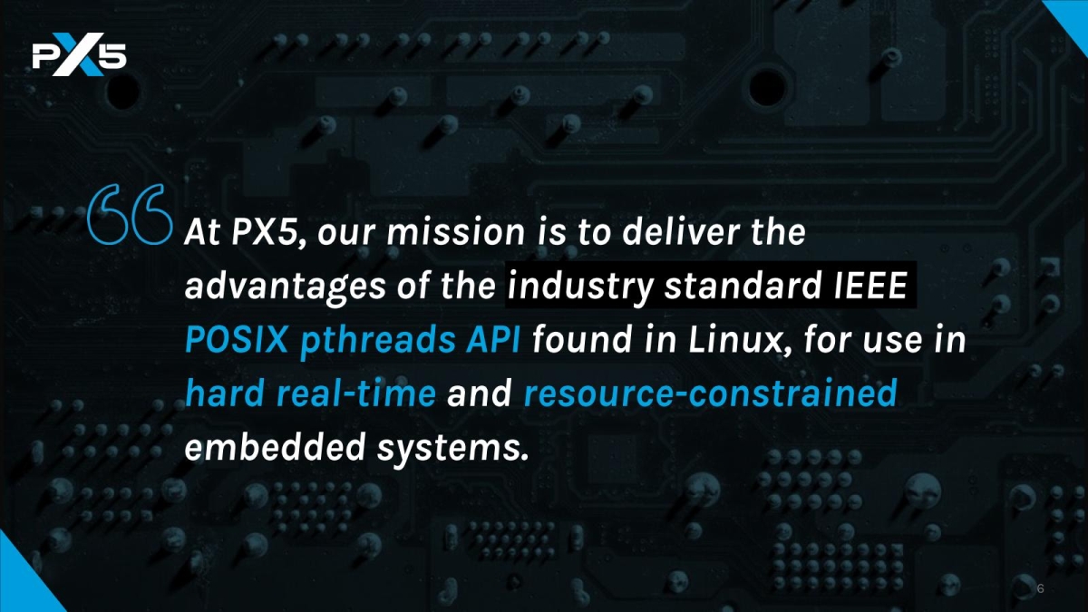 「ThreadX／Azure RTOS」の悔恨から生まれた「PX5 RTOS」はできたてほやほや：リアルタイムOS列伝（32）（3/3 ページ） - MONOist