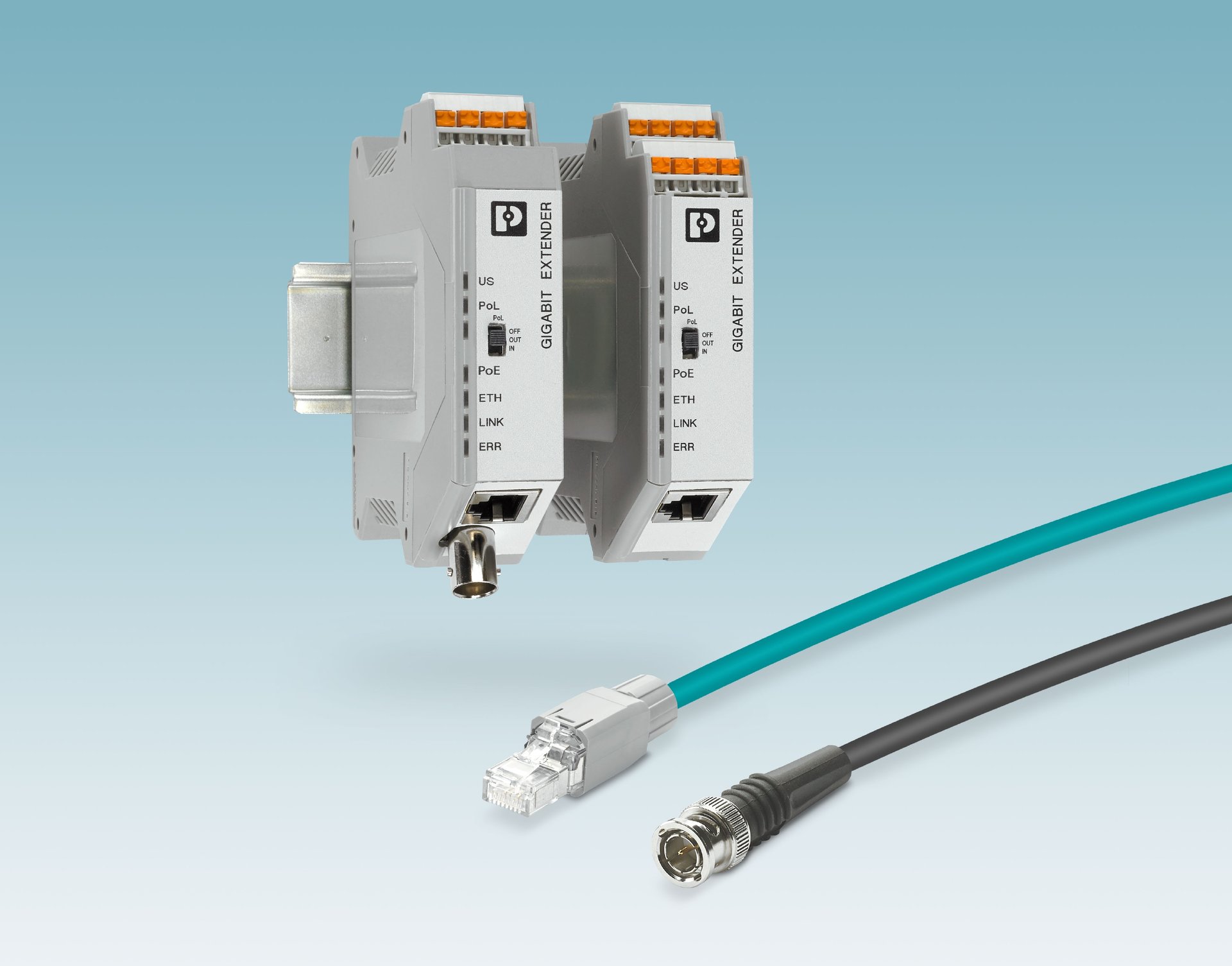 最長1kmのギガビットイーサネット通信と給電が可能、監視カメラなど設置自由度向上：FAニュース - MONOist