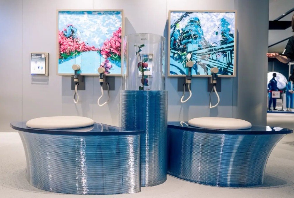 CO2を回収して植物に還元する未来のベンチが万博に：サステナブル設計 - MONOist