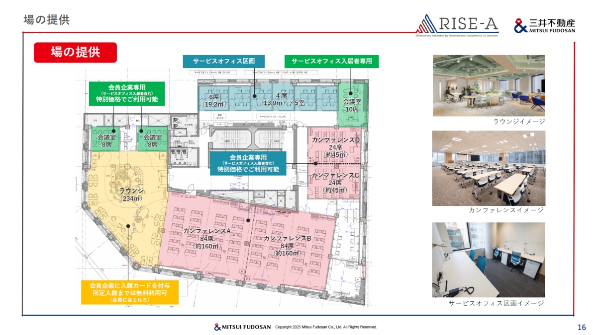 「融合と循環」で半導体に新たなイノベーションを、三井不動産が「RISE-A」設立 (l_sp_250717risea_06.jpg ...