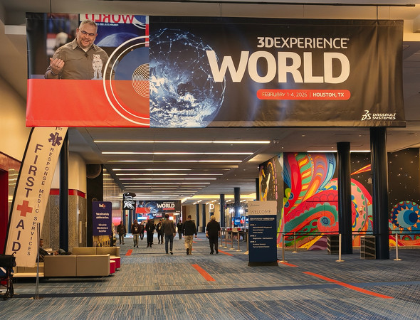 3DEXPERIENCE World 2026開幕 注目は3D UNIV+RSES、AIコンパニオン、革ジャン!?：3DEXPERIENCE ...