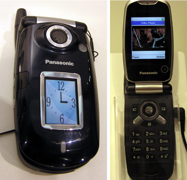 「P900i」の流れを汲むGSM端末が登場～パナソニック：3GSM World Congress 2005 - ITmedia Mobile