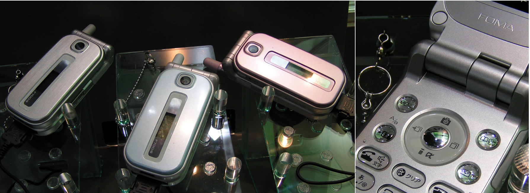 ドコモブースに「SH700iS」「F700iS」登場 - ITmedia Mobile