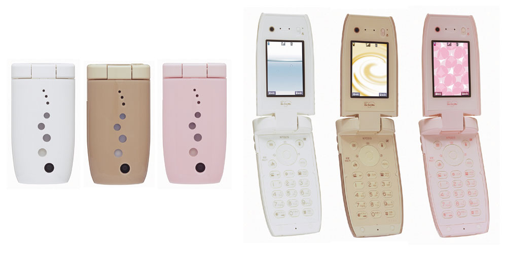 コップ？ いえ、ケータイです──水がゆらぐグラススタイルFOMA「N702iS」 - ITmedia Mobile