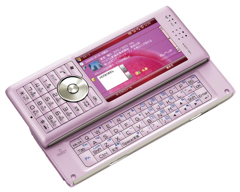 Advanced／W-ZERO3[es]に新色「ピーチブロッサム」──3月19日発売 - ITmedia Mobile