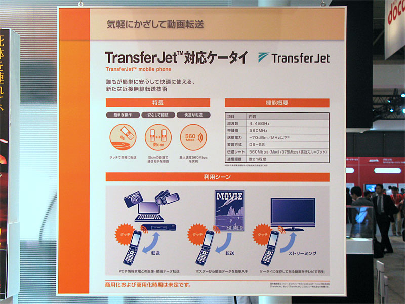 ケータイの周辺を高速化する技術──「TransferJet」と「1Gbps高速赤外線」：CEATEC JAPAN 2009 - ITmedia Mobile