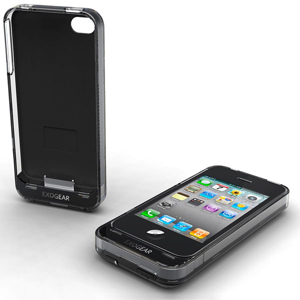 iPhone 4用バッテリー内蔵ケース「exolife」 9月中旬発売 - ITmedia Mobile