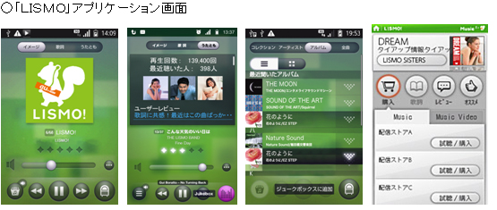 KDDI、auのAndroid端末向け「LISMO」を11月26日から提供：「LISMO Port」もバージョンアップ - ITmedia ...