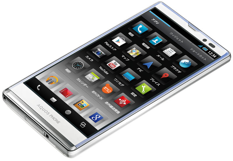 4.7インチSuper CG Silicon液晶＋下り最大42Mbps対応のフラッグシップ機――「AQUOS PHONE Xx 106SH ...