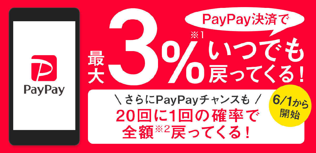 PayPayの第2弾100億円キャンペーンが終了 6月以降は新キャンペーンを毎月実施 - ITmedia Mobile