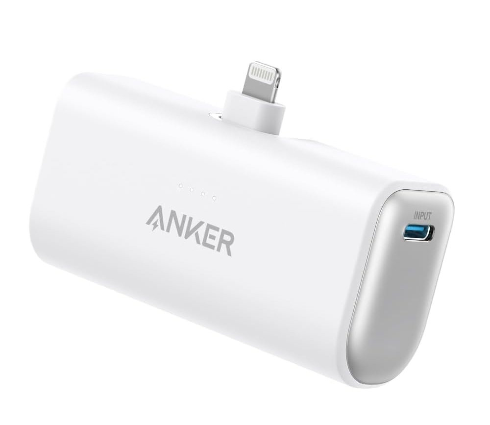 Lightning端子一体型、5000mAhのモバイルバッテリー発売 アンカーから - ITmedia Mobile