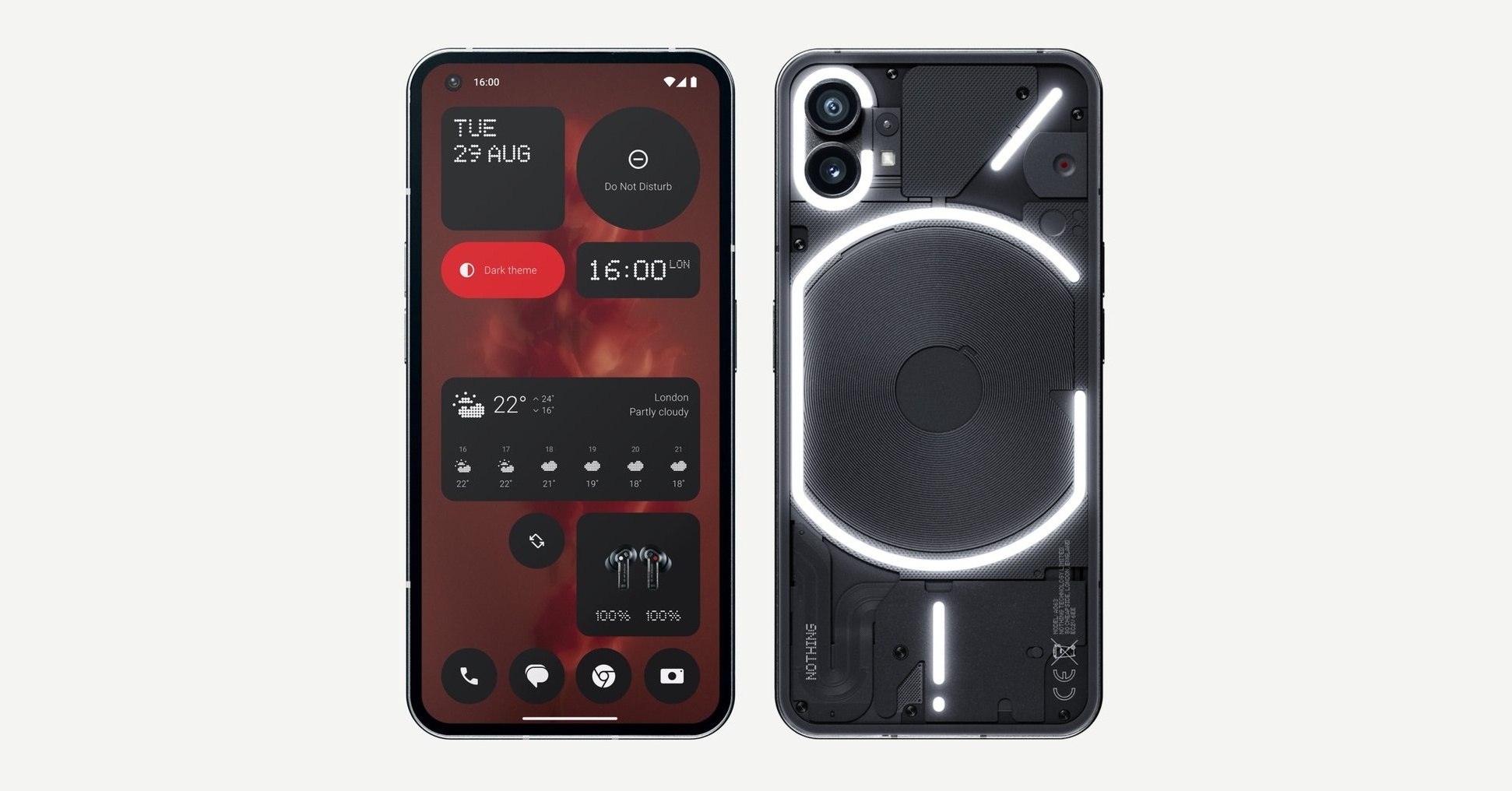 Nothing、「Phone (1)」に独自UI「Nothing OS 2.0」を提供 - ITmedia Mobile