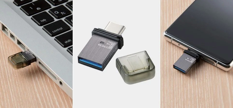 USB Type-C＋USB Type-Aコネクター搭載のUSBメモリー（256GB）発売 エレコムから - ITmedia Mobile