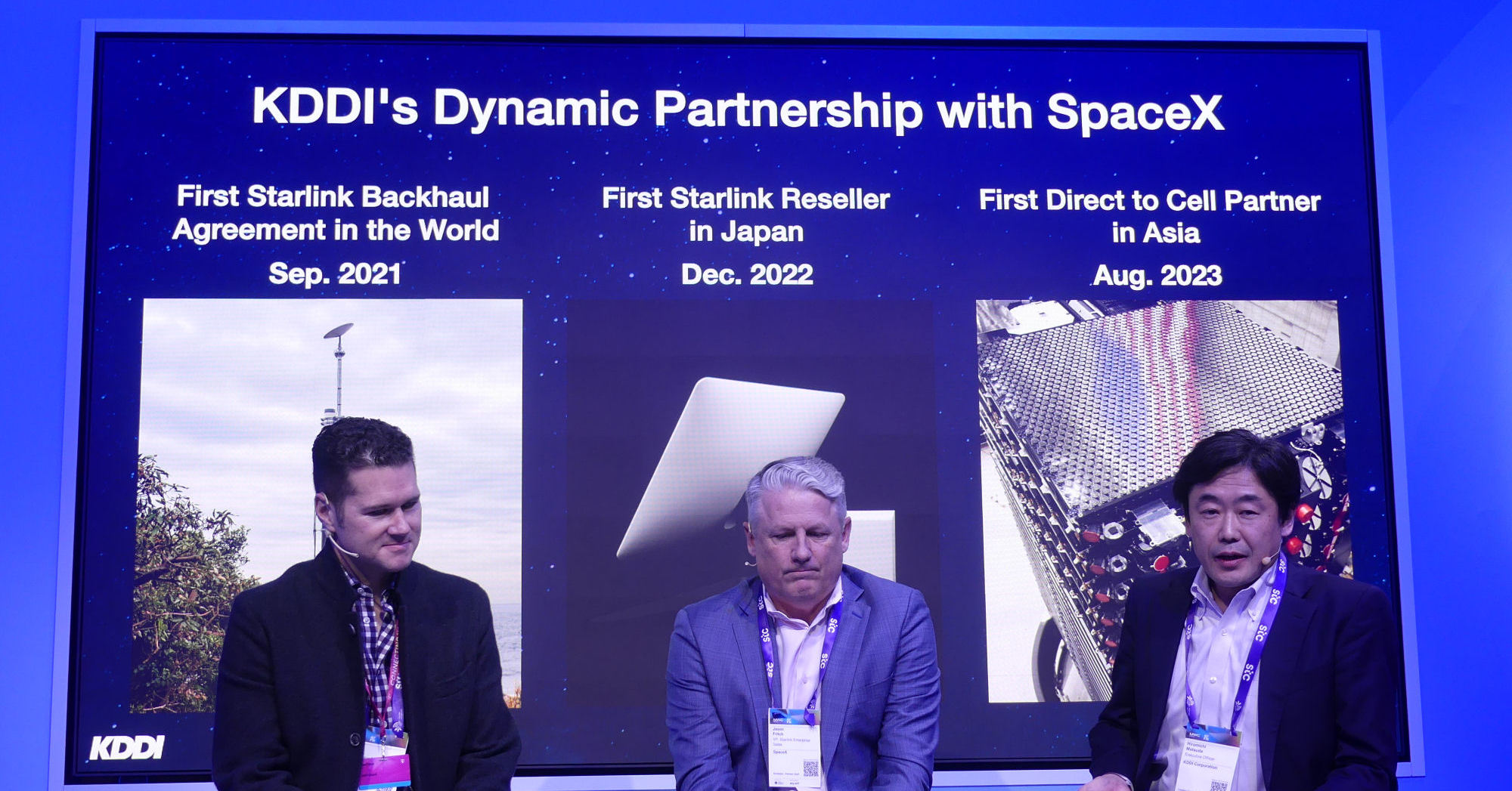 Starlinkは「スマホと衛星の直接通信を最も早く実現できる」 KDDIとT-Mobileが語る展望 - ITmedia Mobile