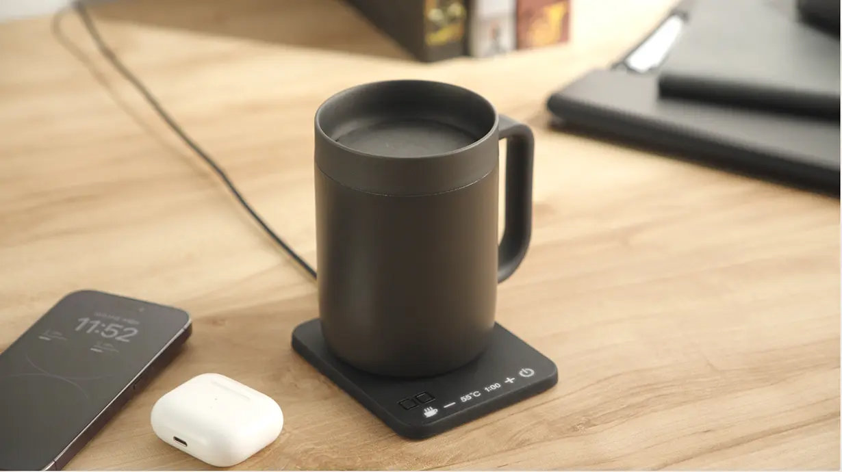 マグウォーマー＋Qi2対応ワイヤレス充電器が一体化した「MugWarmerII」発売 CIOから - ITmedia Mobile