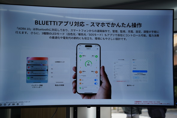 BLUETTI、飛行機内にも持ち込めるポータブル電源「AORA 10」を発表 「家庭の“動くコンセント”に」 - ITmedia Mobile