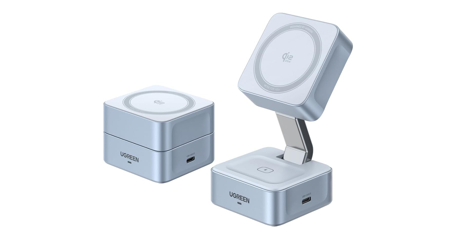 「UGREEN MagFlow 25W Qi2 ワイヤレス充電器」がタイムセールで30％オフの4893円に - ITmedia Mobile