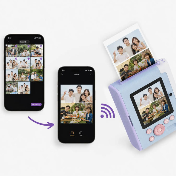 フルカラー印刷できるインスタントカメラ「myFirst Insta Lux」発売 2万3800円 - ITmedia Mobile