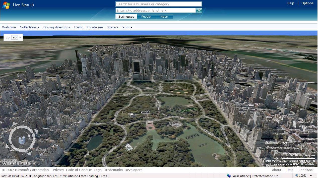 MS、Live Search Mapsでニューヨークを3D表示に - ITmedia NEWS