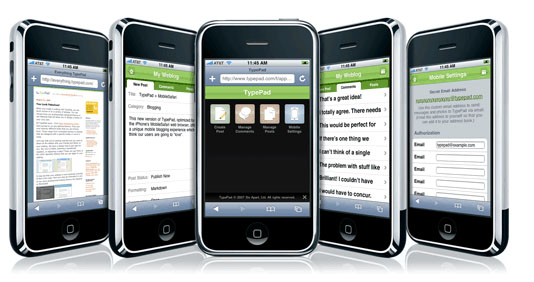 iPhoneとiPod touch向けTypePadが登場 - ITmedia NEWS