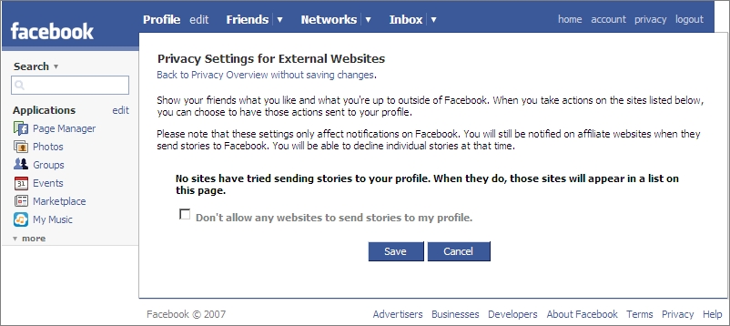 Facebook、Beaconの完全オフ機能を追加 - ITmedia NEWS