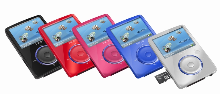 SanDisk、新ポータブルプレーヤー「Sansa Fuze」発表 - ITmedia NEWS