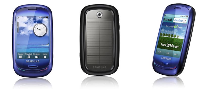 Samsung、ソーラーパワー携帯「Blue Earth」発表 - ITmedia NEWS