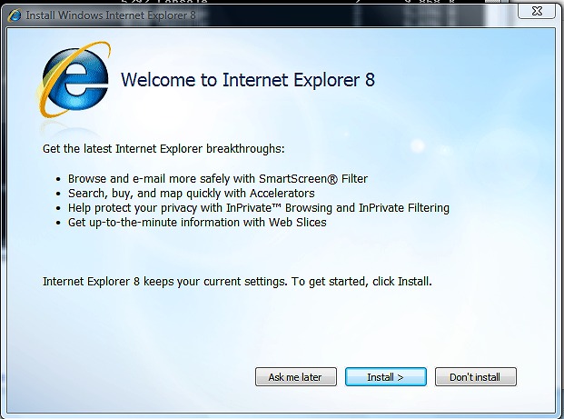 IE 8の自動配布、間もなく開始 - ITmedia NEWS