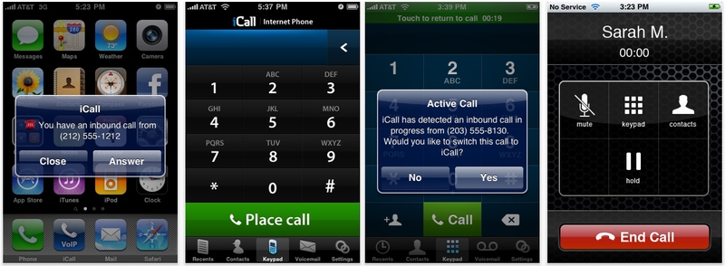 iPhone向けIP電話アプリ「iCall Free VoIP」が3Gネットワーク対応に - ITmedia NEWS