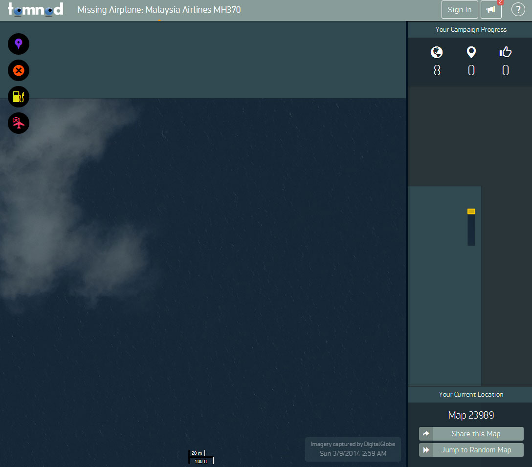 衛星写真からマレーシア機の手がかり探索、2日で200万人以上が参加 64万のタグ付与 「反響に驚いた」 - ITmedia NEWS